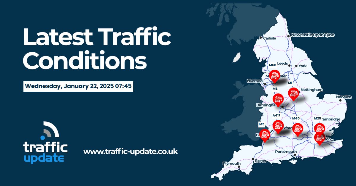 Suffolk Traffic reports & updates. Live traffic map, news, delays
