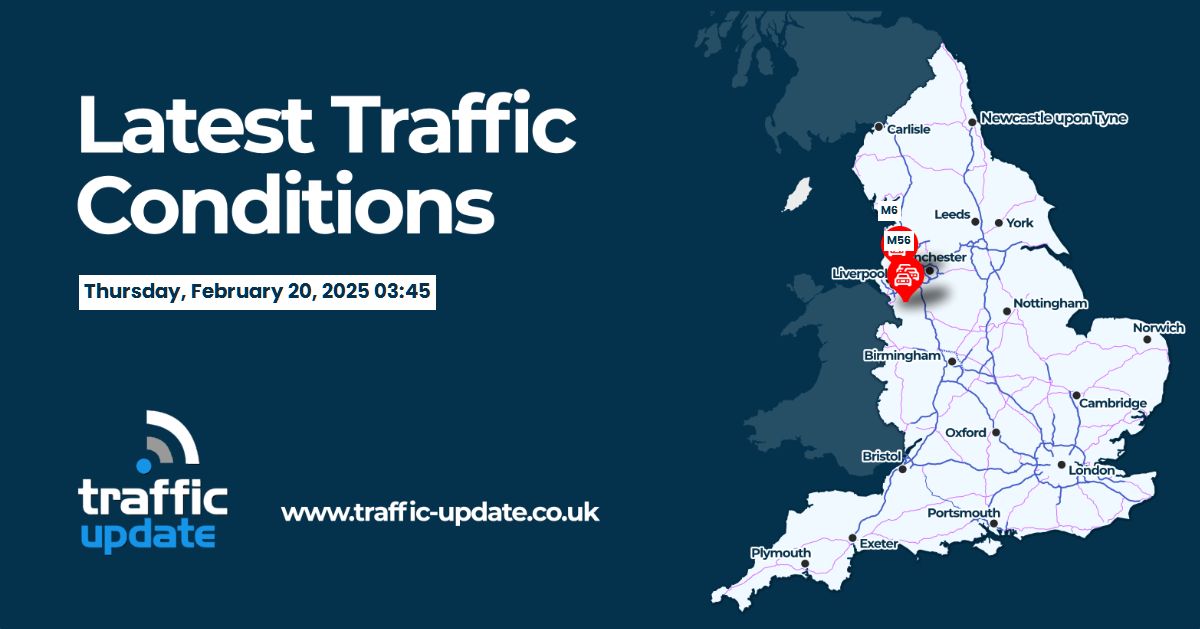 Live traffic conditions and news for UK cities