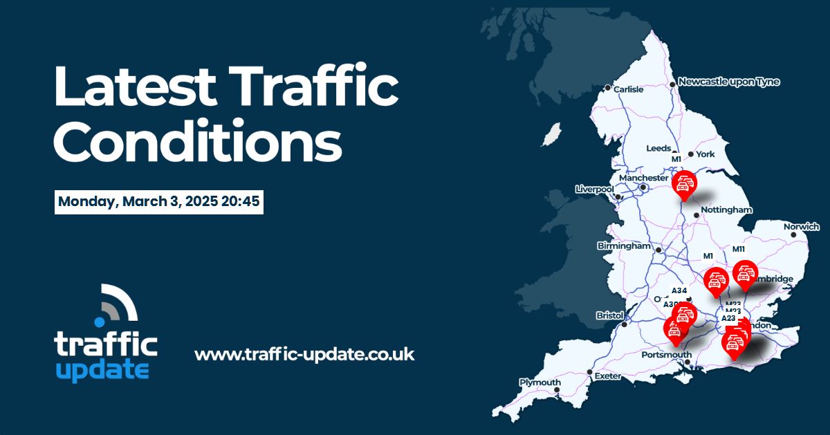 Real-Time M60 Traffic & Travel Updates - Congestion, Accidents, Maps ...