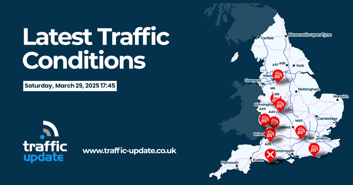 Scotland traffic conditions - incidents & roadworks