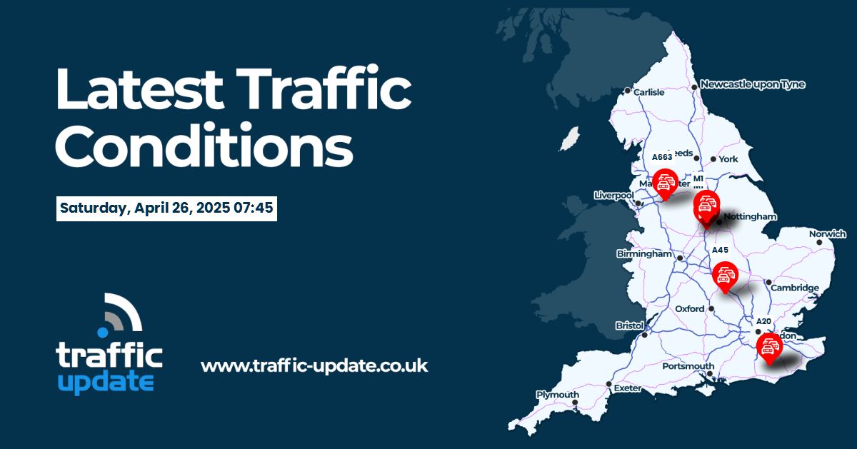 Denton traffic conditions - incidents & roadworks
