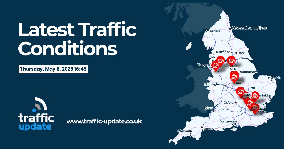 Real-Time M56 Traffic & Travel Updates - Congestion, Accidents, Maps ...