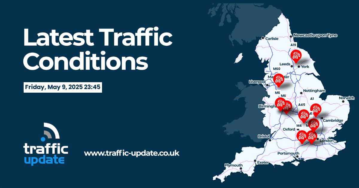 Real-Time M60 Traffic & Travel Updates - Congestion, Accidents, Maps ...