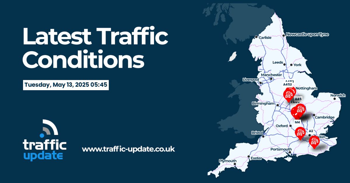 Essex Traffic reports & updates. Live traffic map, news, delays