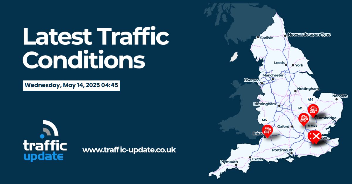 Nottingham traffic conditions - incidents & roadworks