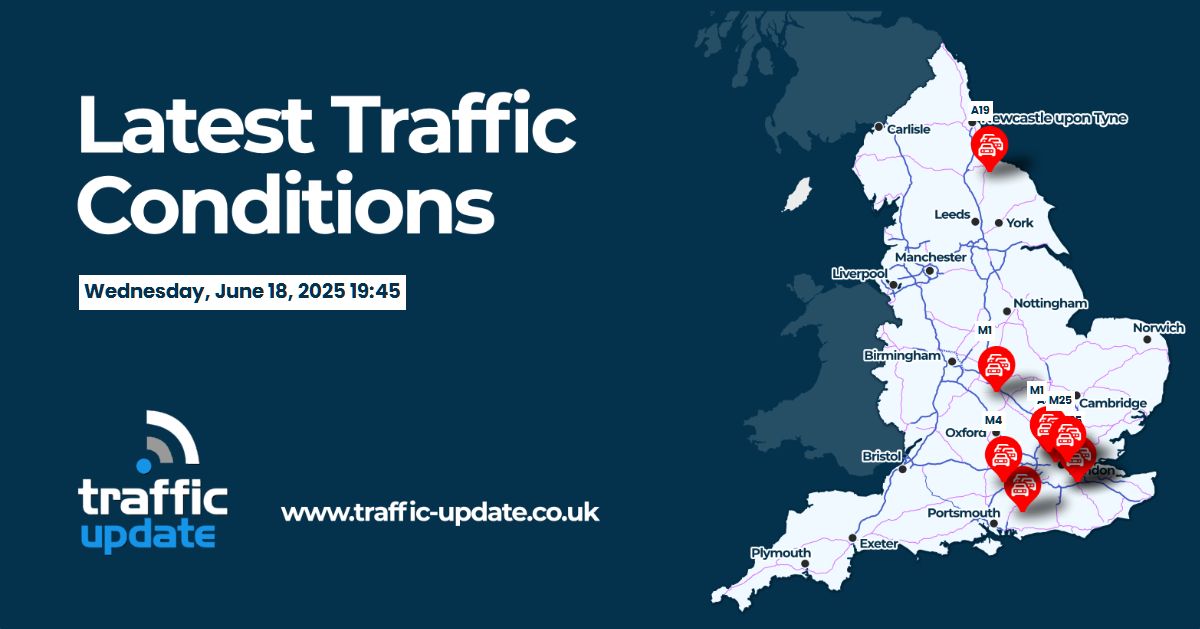 Hull traffic conditions - incidents & roadworks