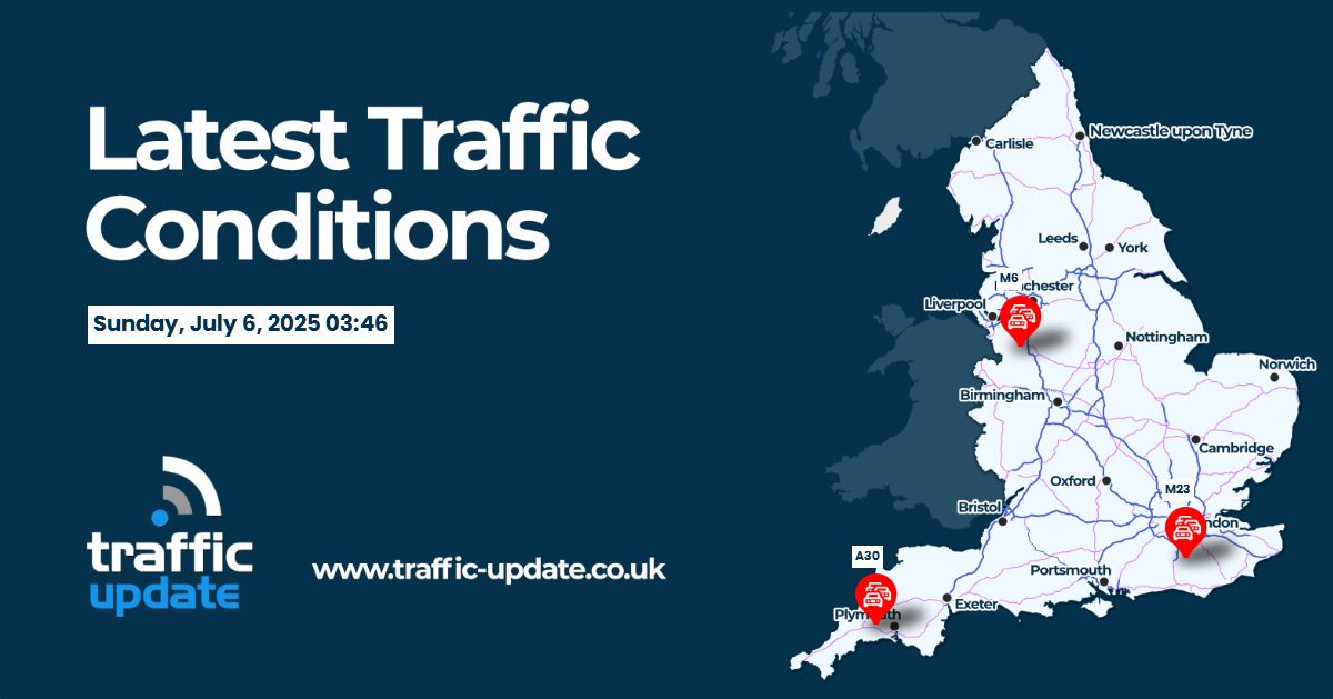Basingstoke traffic conditions - incidents & roadworks