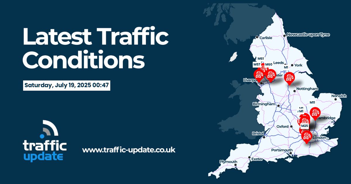 Hull traffic conditions - incidents & roadworks