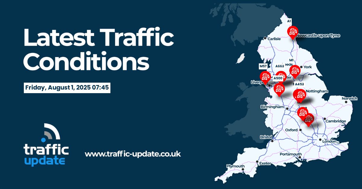 Cumbria Traffic reports & updates. Live traffic map, news, delays