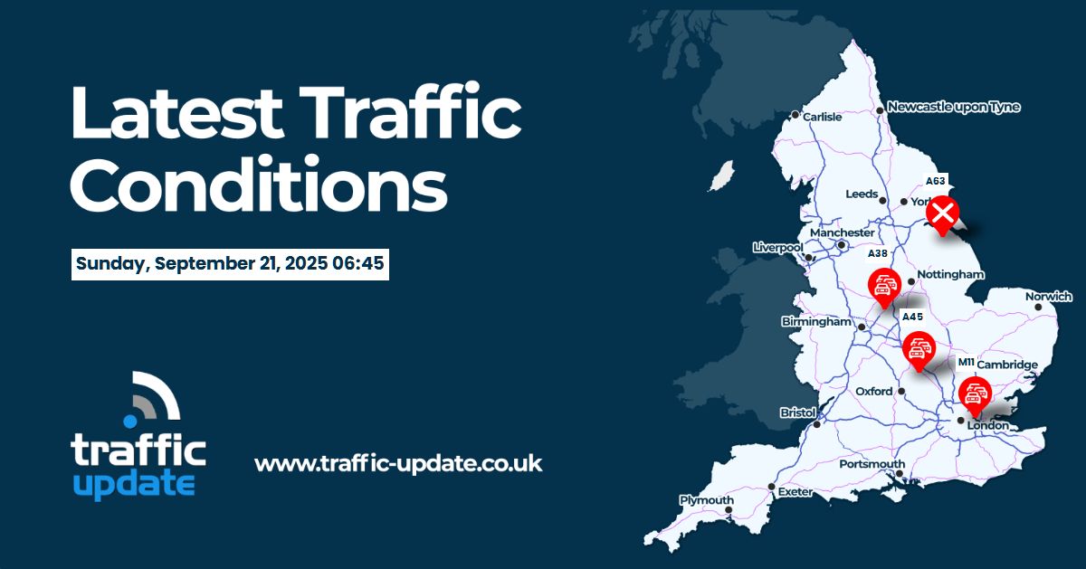 Real-Time M6 Traffic & Travel Updates - Congestion, Accidents, Maps ...