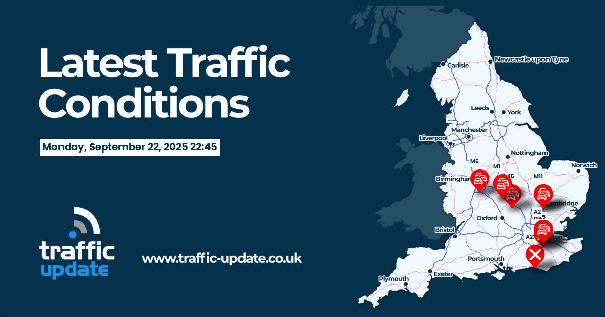 Real-Time M58 Traffic & Travel Updates - Congestion, Accidents, Maps ...