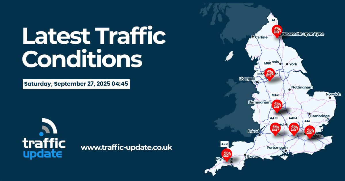 Causeway traffic conditions - incidents & roadworks