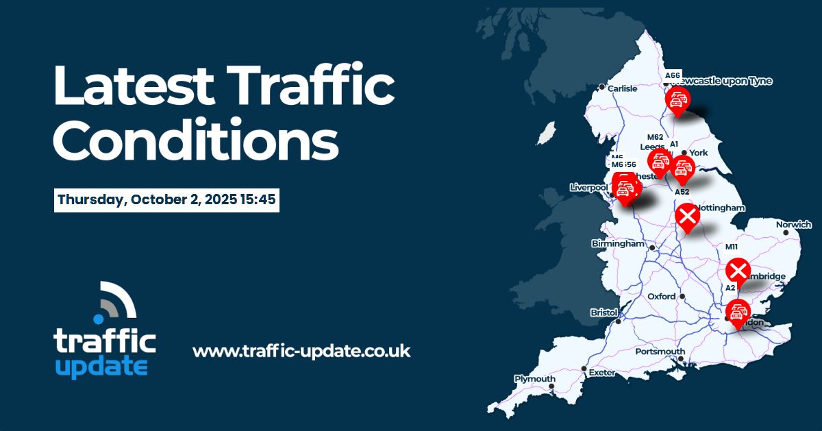 Greater Manchester Traffic reports & updates. Live traffic map, news ...