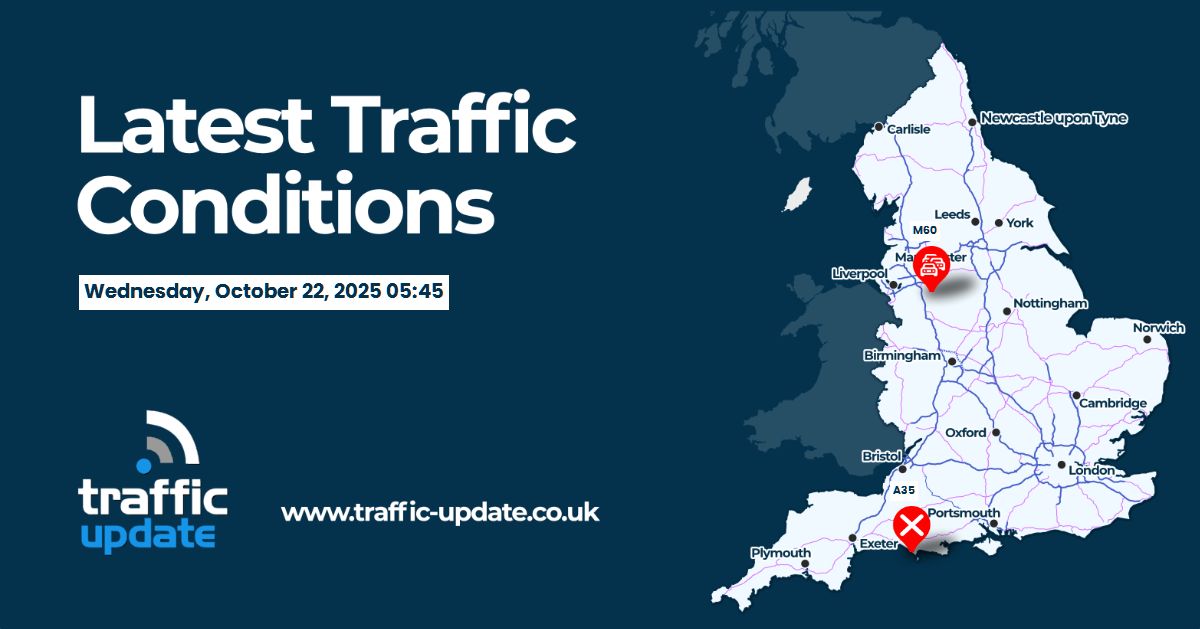 Worcester traffic conditions - incidents & roadworks