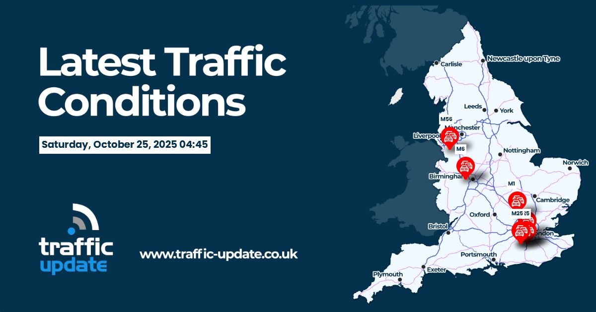 Merseyside Traffic reports & updates. Live traffic map, news, delays
