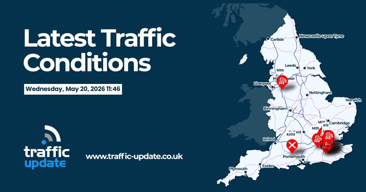 Corby traffic conditions - incidents & roadworks