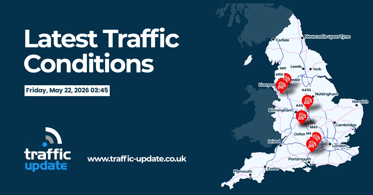 Oldham traffic conditions - incidents & roadworks