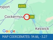 Cumbria Traffic reports & updates. Live traffic map, news, delays